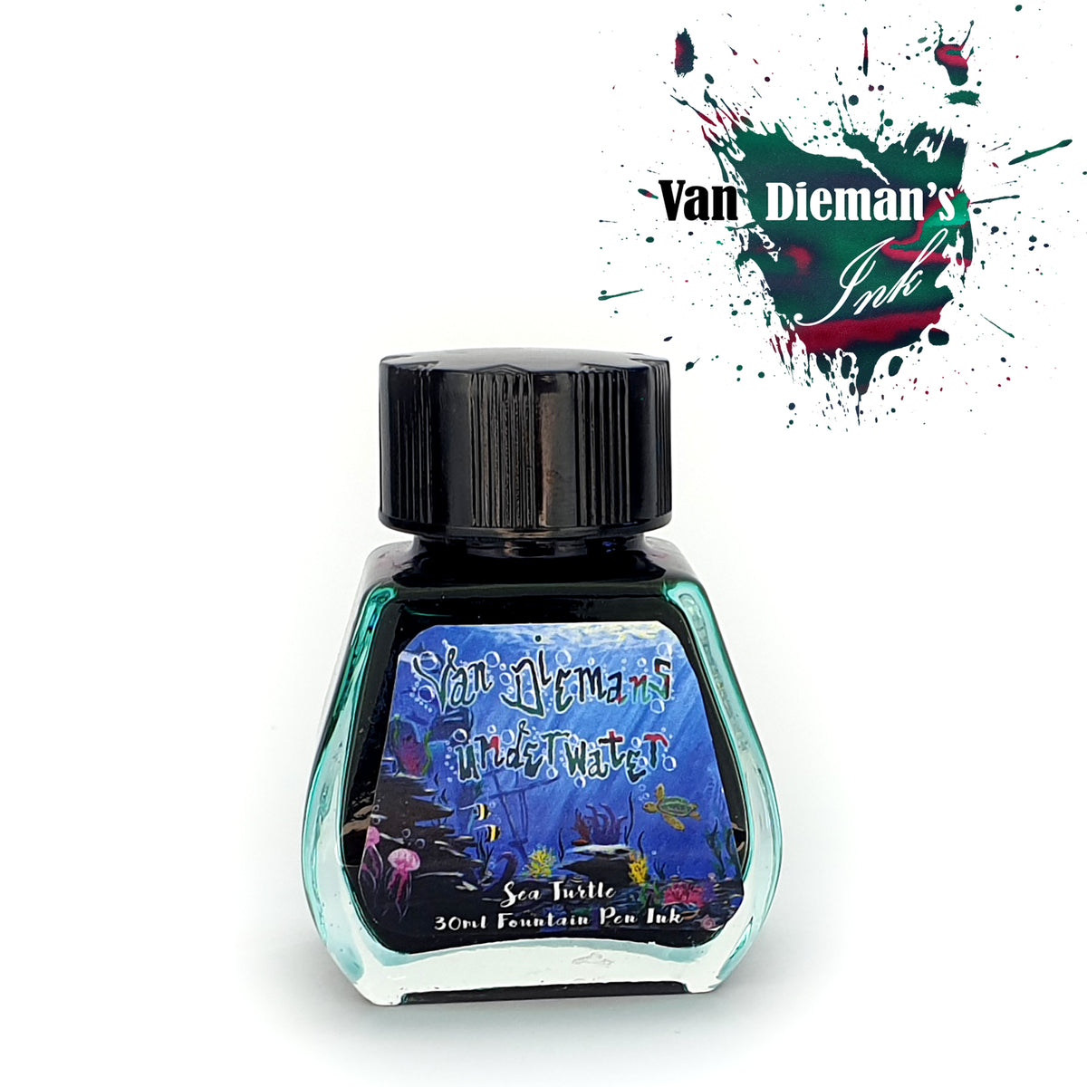Van Dieman's Ink Sea Turtle | Verdant Green | Scrivener's Tools
