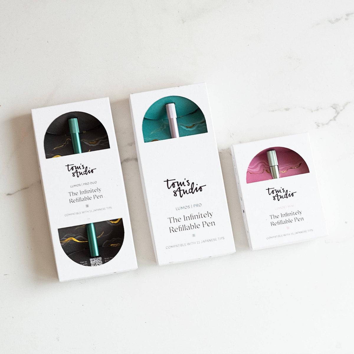The Lumos Pen Collection | Premium Refillable Pens | Scrivener's Tools