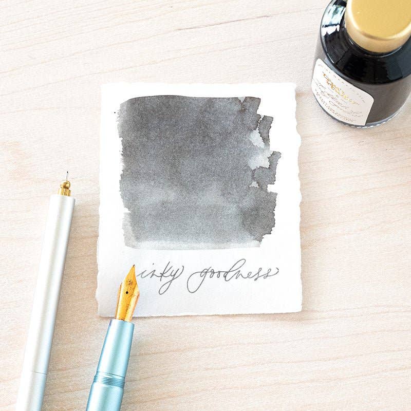 Premium Grey Fountain Pen Ink | Tom's Studio | Scrivener's Tools